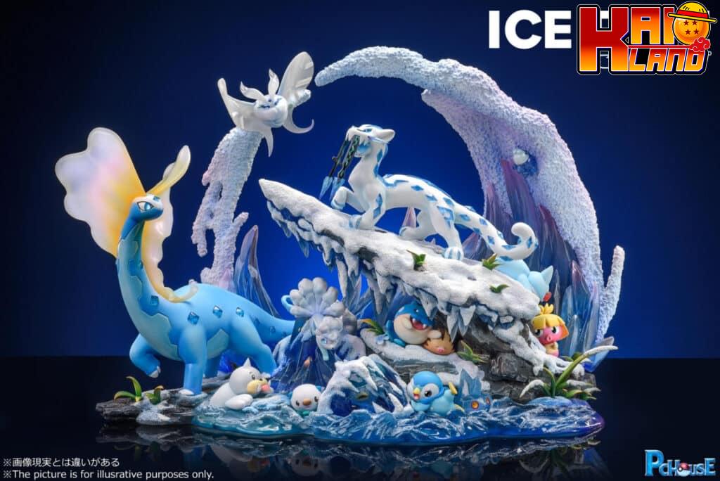 Pokemon PC House Studio Ice Type Resin Statue - Kaioland