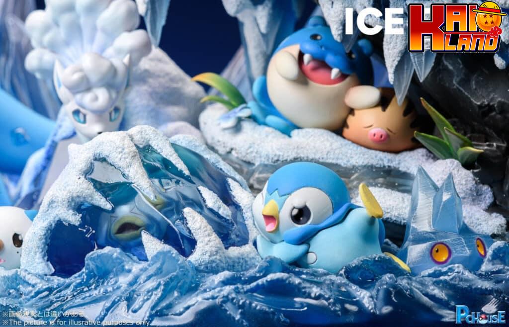 Pokemon PC House Studio Ice Type Resin Statue - Kaioland
