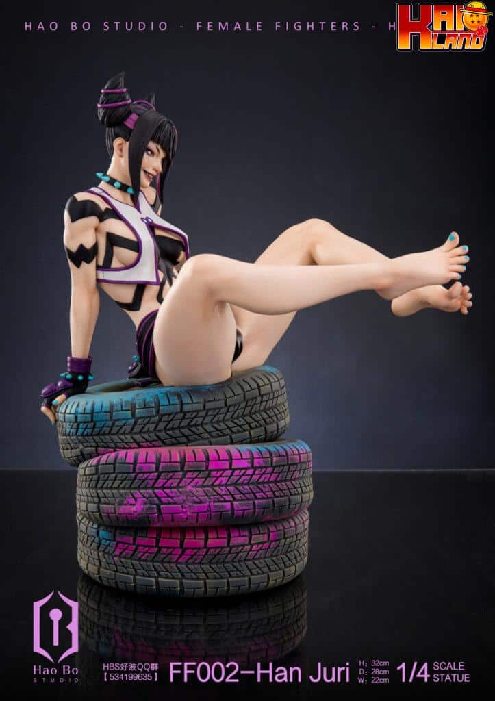 Street Fighter HaoBo Studio Han Juri Resin Statue - Kaioland