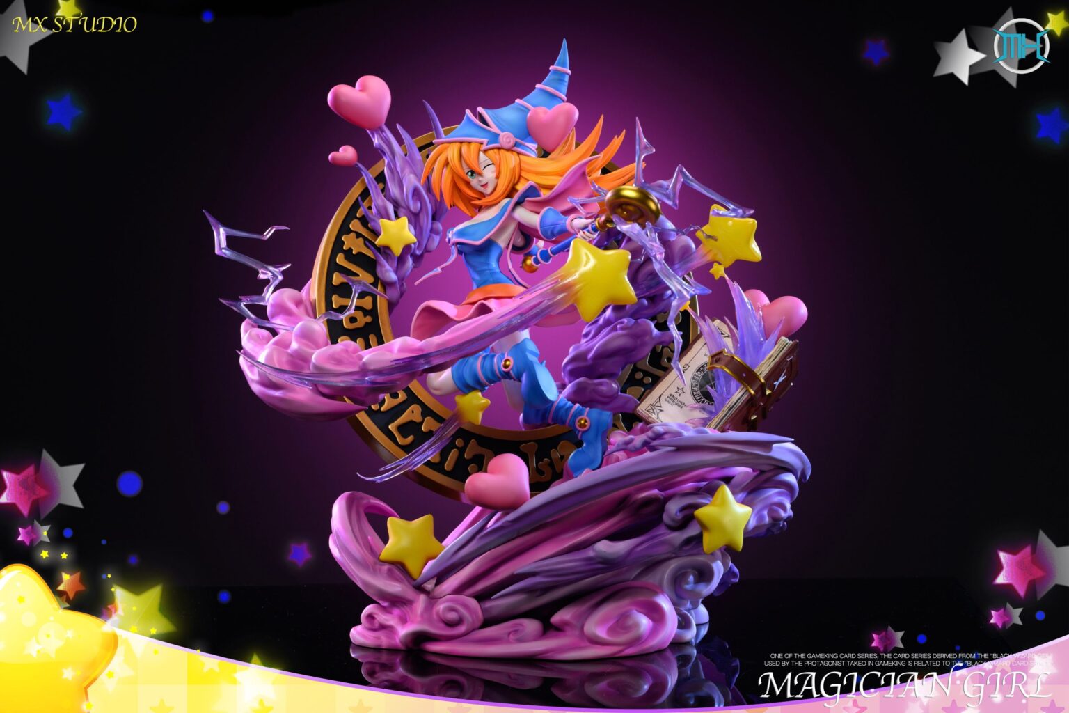 YuGiOh MX Studio Black Magic Girl Resin Statue - Kaioland
