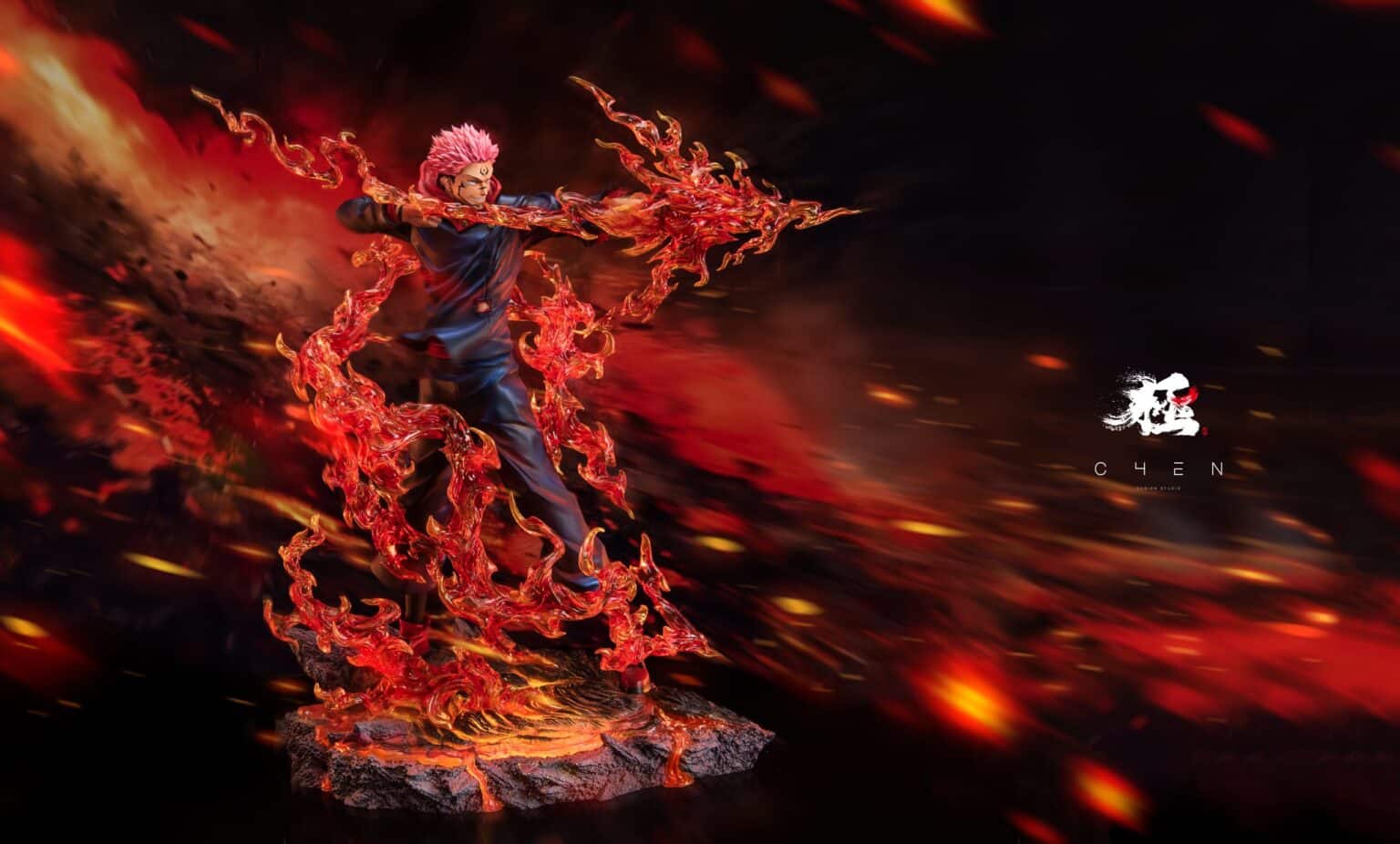 Jujutsu Kaisen DESIGN Studio King Of The Curse Ryomen Sukuna Resin ...