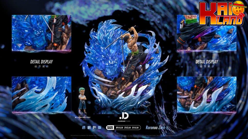 Statue en résine One Piece Jiao Dian Studio X C4 Studio Zoro - Kaioland