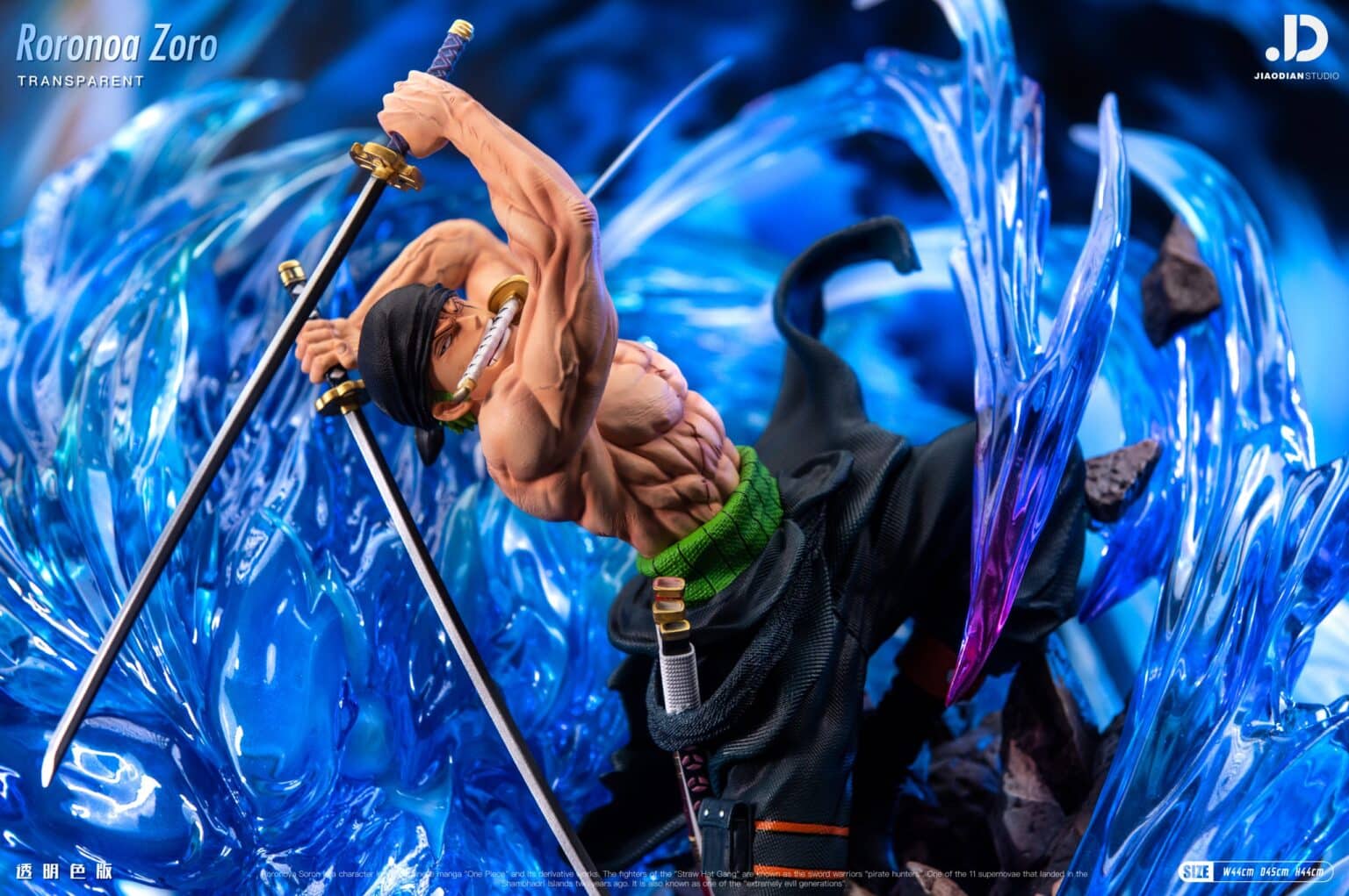 One Piece Jiao Dian Studio X C4 Studio Zoro Resin Statue - Kaioland