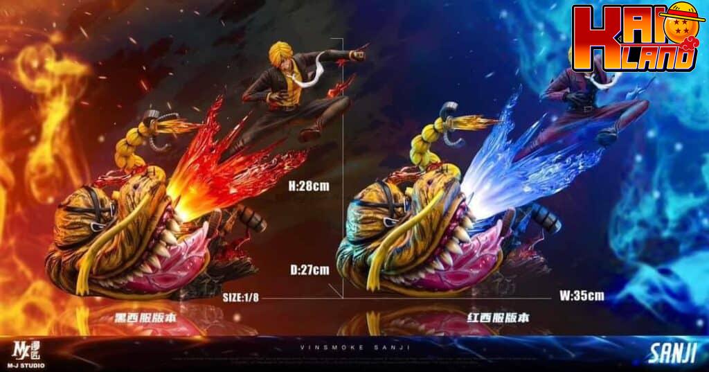 One Piece MJ Studio Sanji Vs Queen Resin Statue - Kaioland