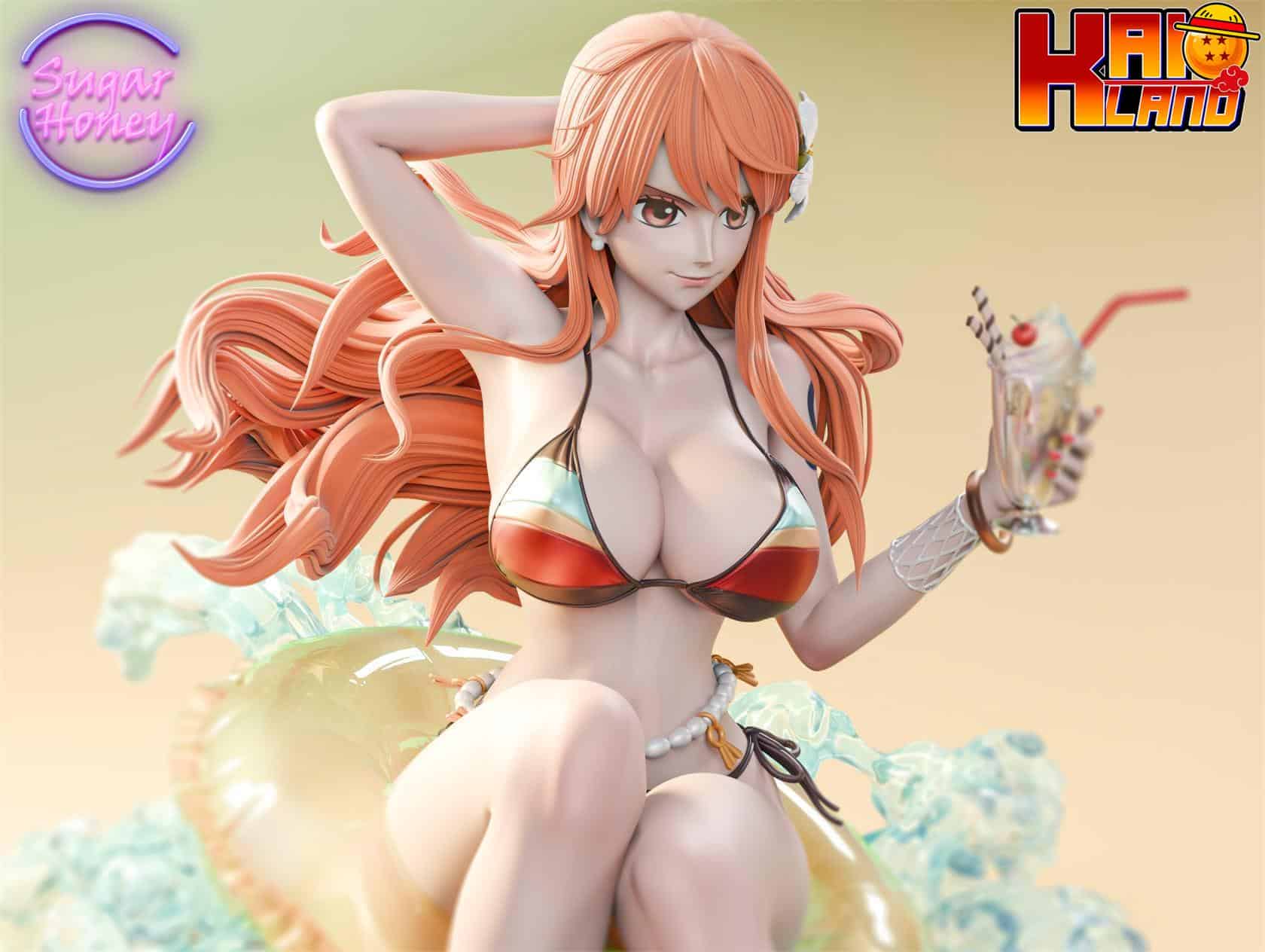 One Piece Sugar Honey Studio Swimsuit Nami Resin Statue Kaioland One Piece Sugar Honey Studio Swimsuit Nami Resin Statue Kaioland