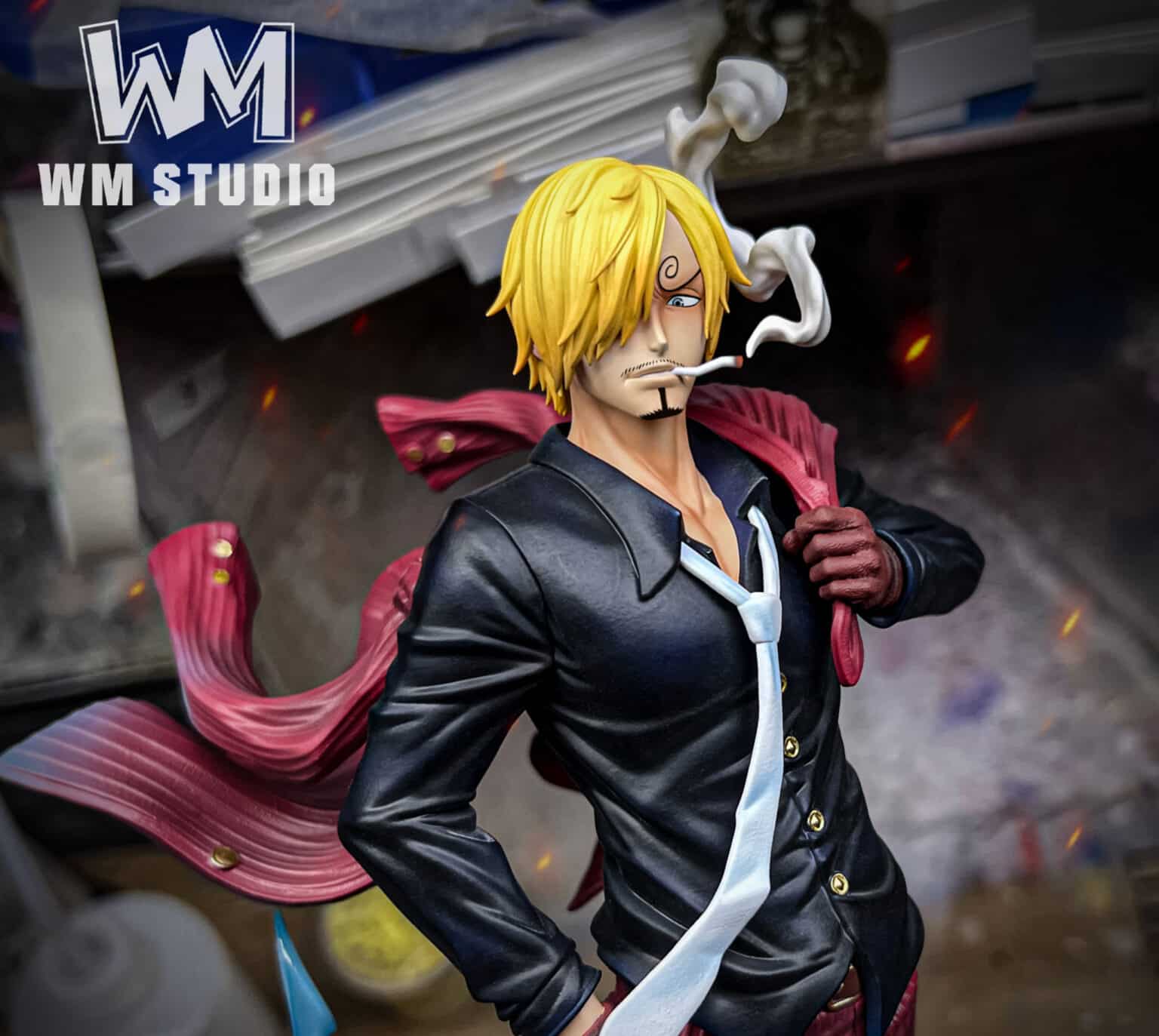 One Piece WM Studio Sanji Diable Jambe Resin Statue - Kaioland