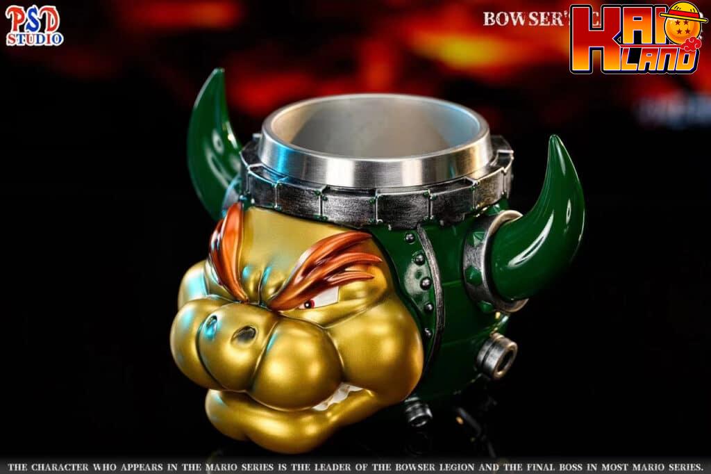 Super Mario PSD Studio Bowser Cup Resin Statue - Kaioland