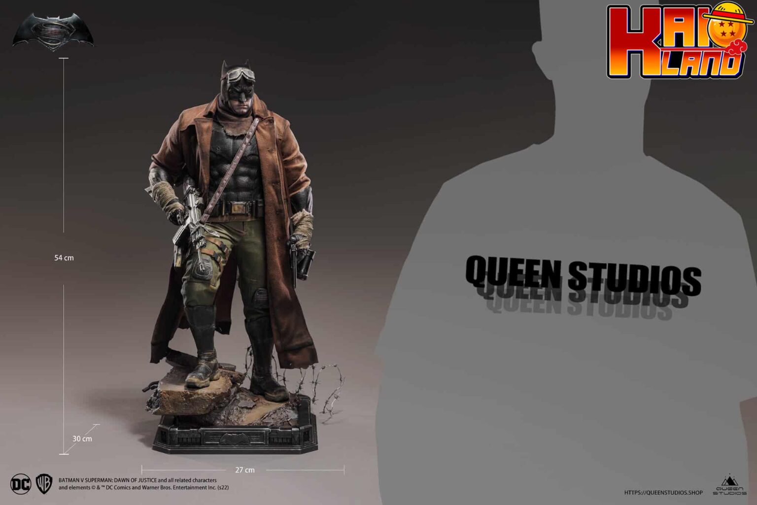 DC Comics Queen Studio Knightmare Batman Licensed Resin Statue - Kaioland