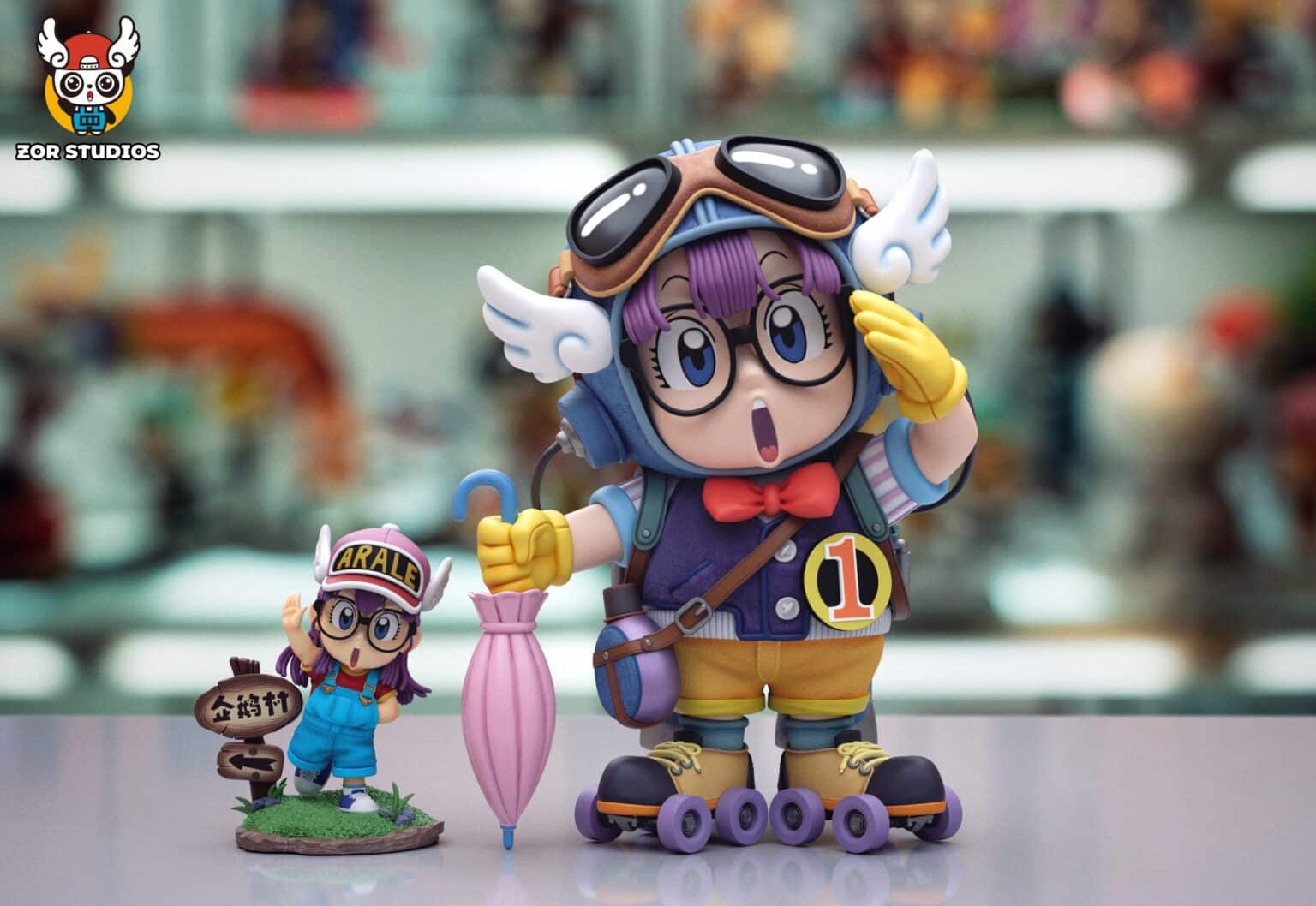 Dr Slump ZOR Studio Pilot Arale Resin Statue - Kaioland