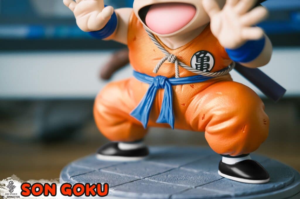 Dragon Ball GBA Studio Little Goku Resin Statue - Kaioland