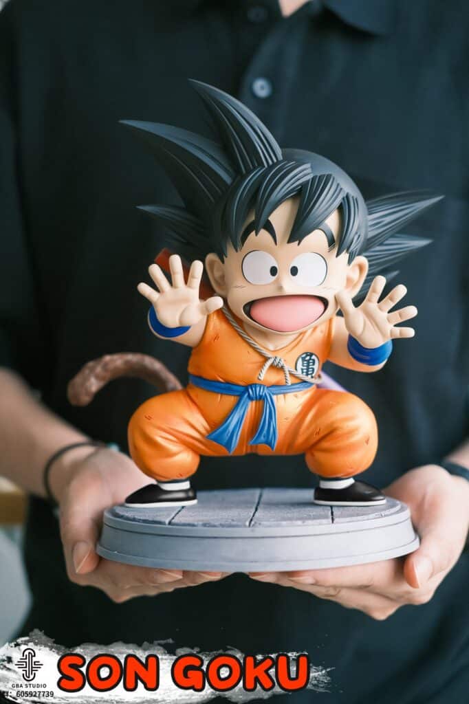 Dragon Ball GBA Studio Little Goku Resin Statue - Kaioland