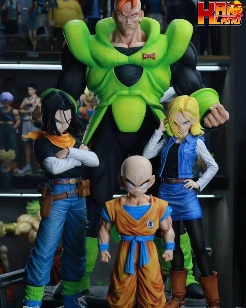Dragon Ball Infinite Studio Androids C16 C17 C18 Resin Statue - Kaioland