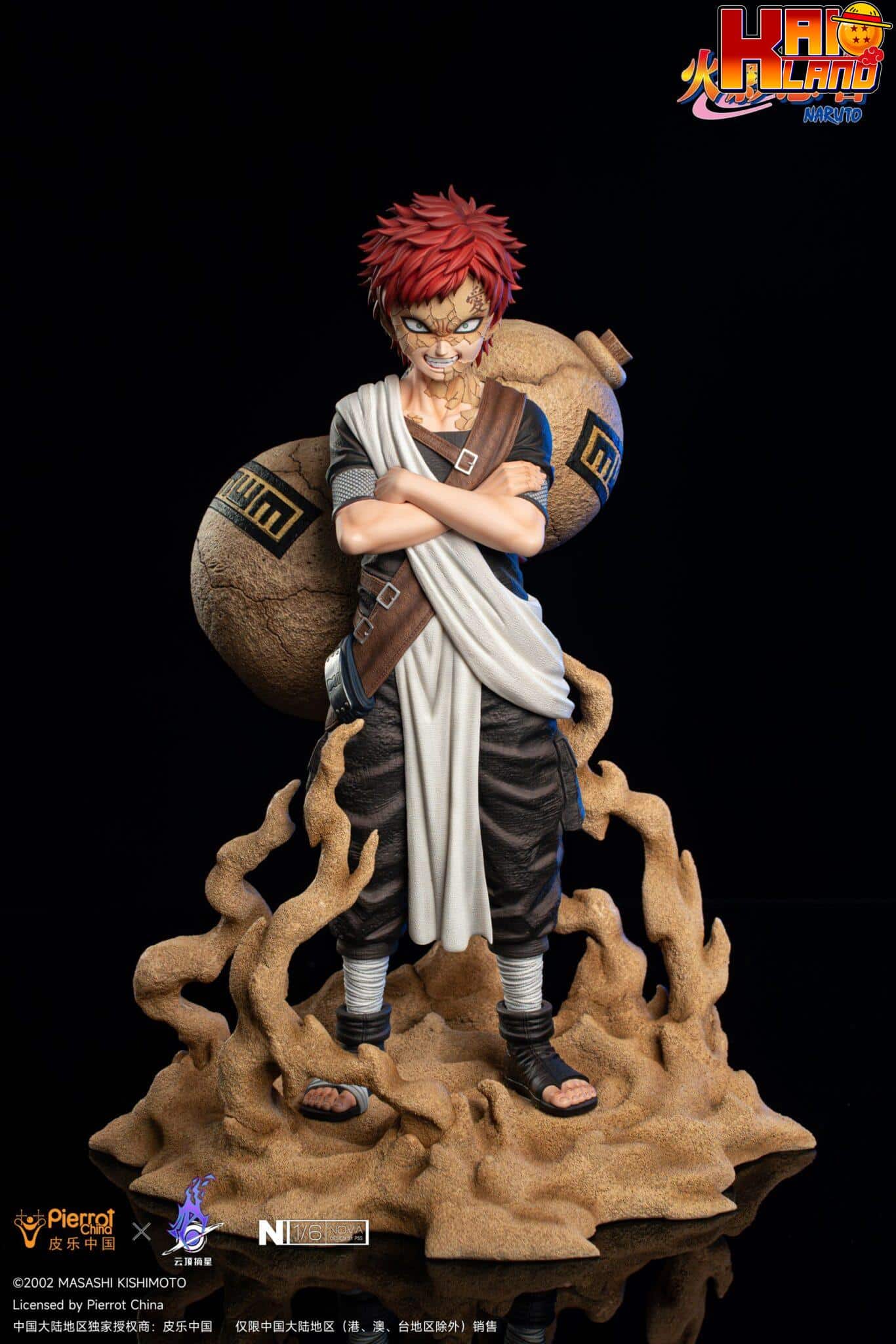 Naruto Pickstar Studio Gaara Licensed Resin Statue Kaioland