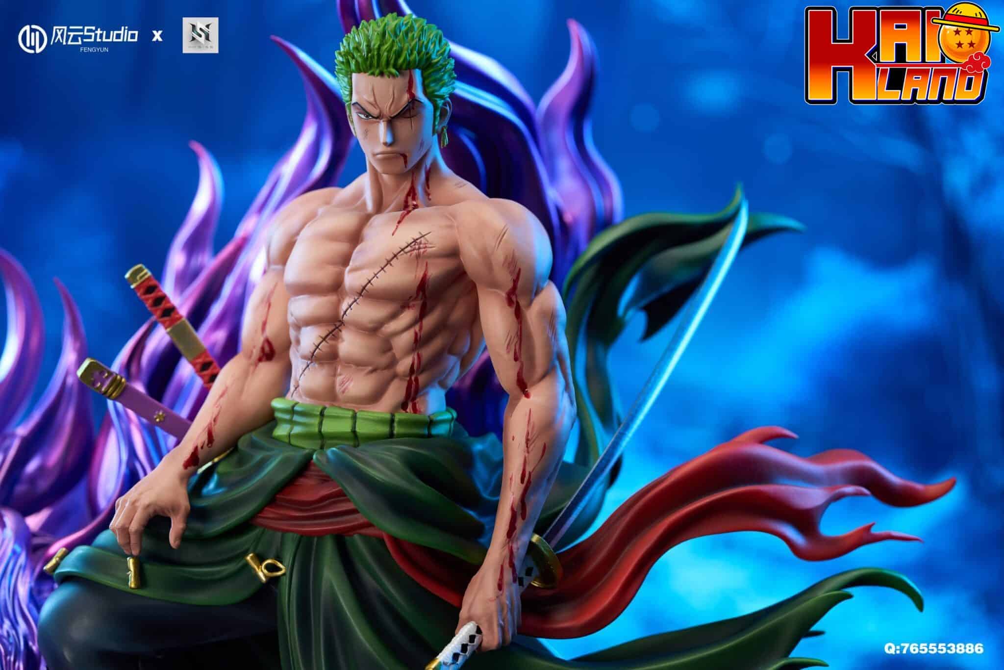 One Piece Feng Yun Studio X HS Studio Zoro Resin Statue - Kaioland
