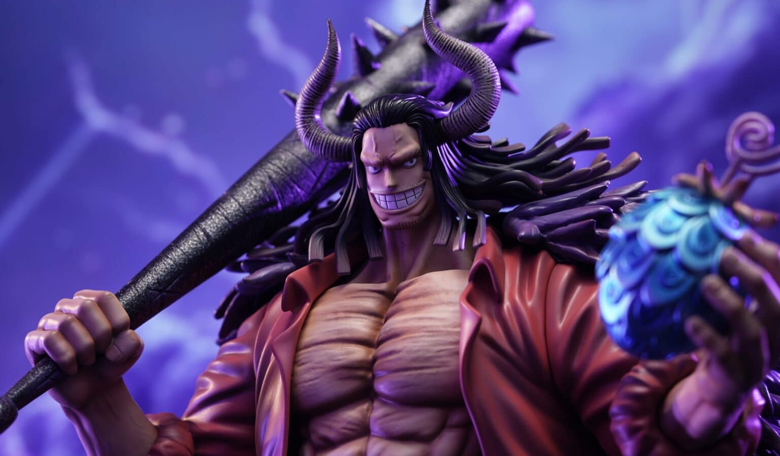 One Piece Ji Ke Studio Young Kaido Resin Statue - Kaioland
