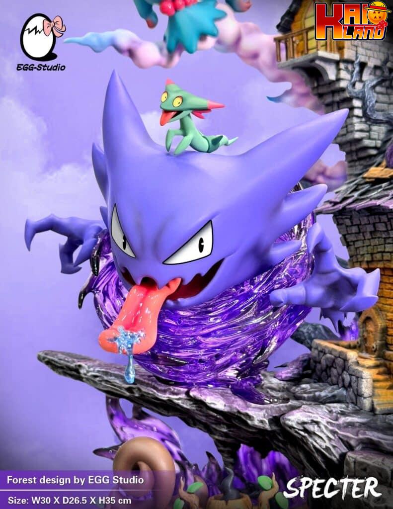 Pokemon Egg Studio Type Specter Gengar Resin Statue - Kaioland