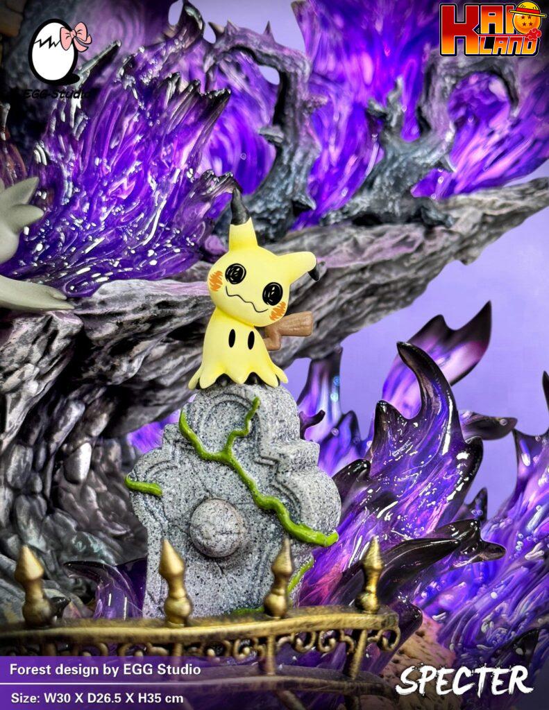 Pokemon Egg Studio Type Specter Gengar Resin Statue - Kaioland