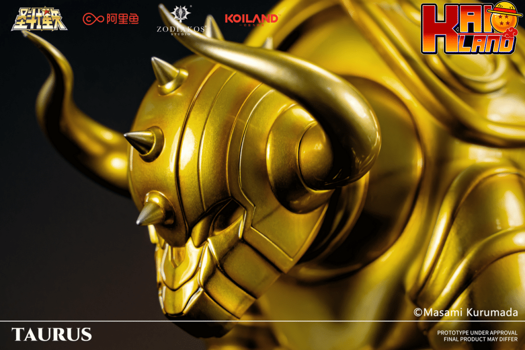 Saint Seiya Zodiakos Studio Taurus Cloth Licensed Resin Statue - Kaioland