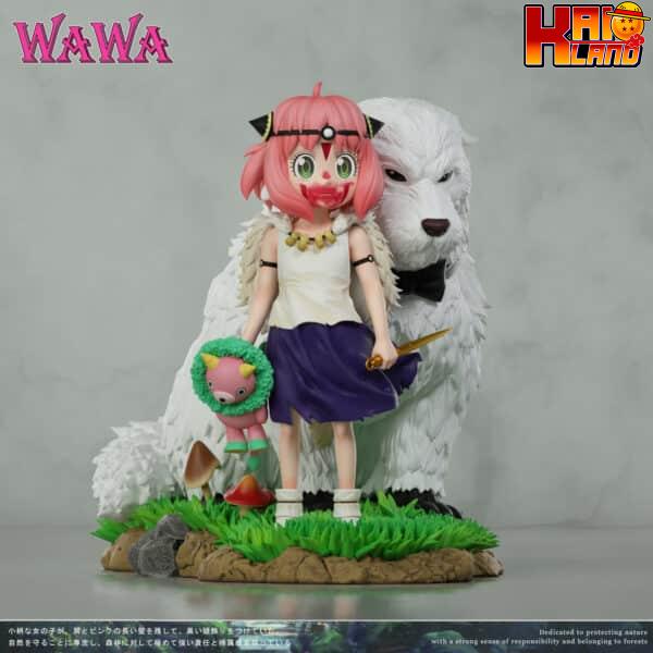 Spy X Family Anya Wawa Studio Anya Forger Cos Princess Mononoke Statua ...