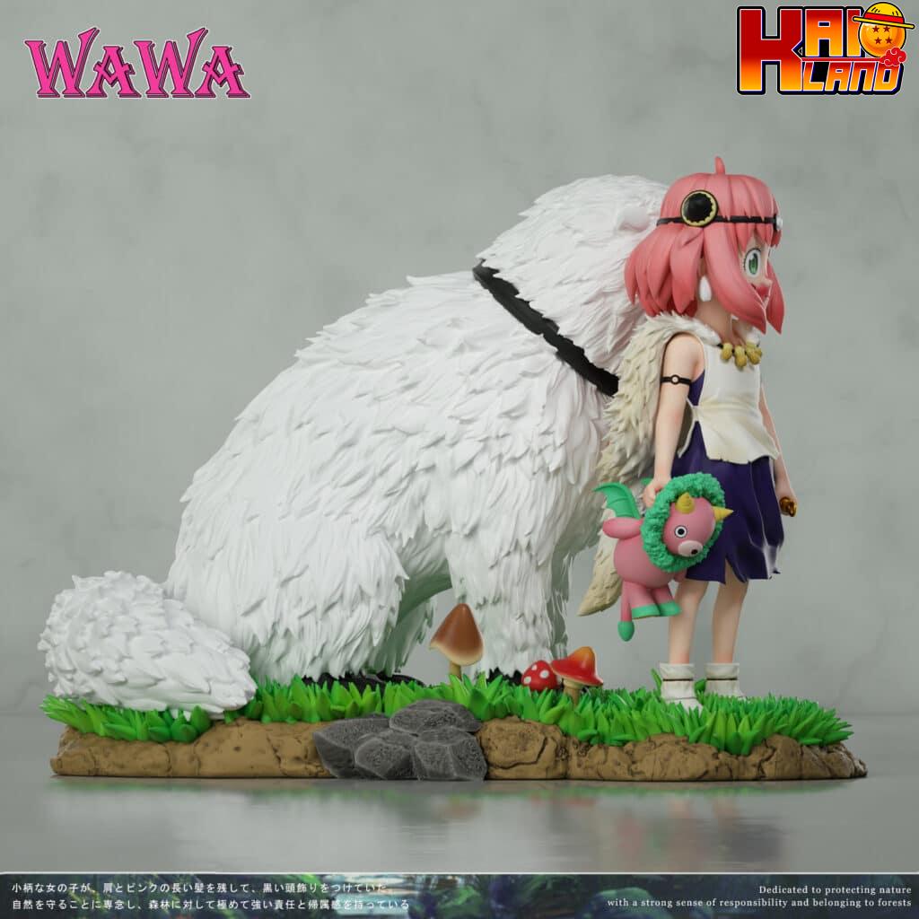 Spy X Family Anya Wawa Studio Anya Forger Cos Princess Mononoke Statua ...