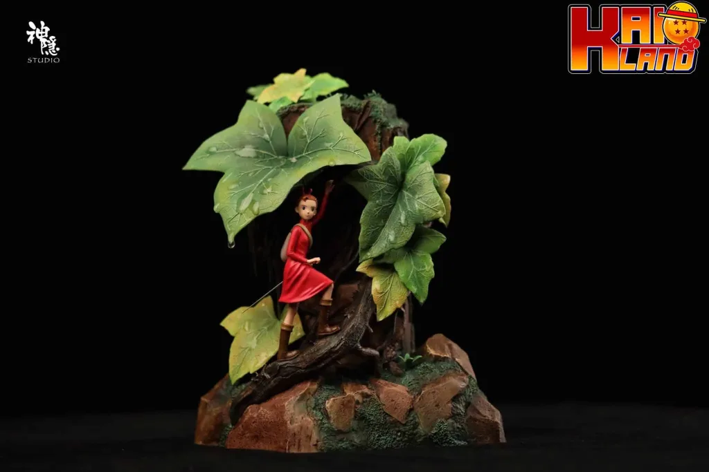 The Secret World Of Arrietty Shen Yin Studio Arrietty Clock Resin ...