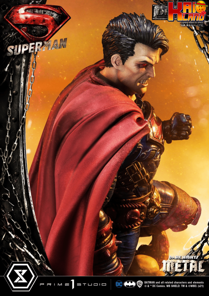 DC Dark Nights Prime 1 Studio Metal Superman Licensed Resin Statue ...