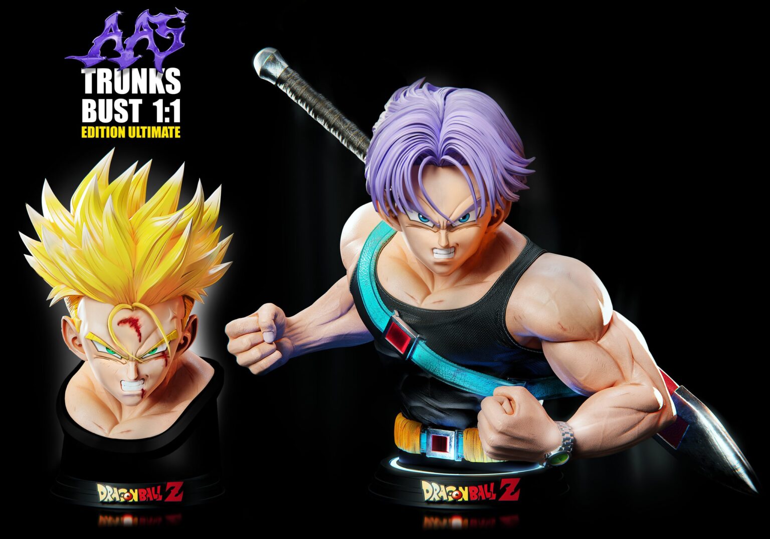 Dragon Ball Infinity Studio Trunks Resin Statue Licensed - Kaioland