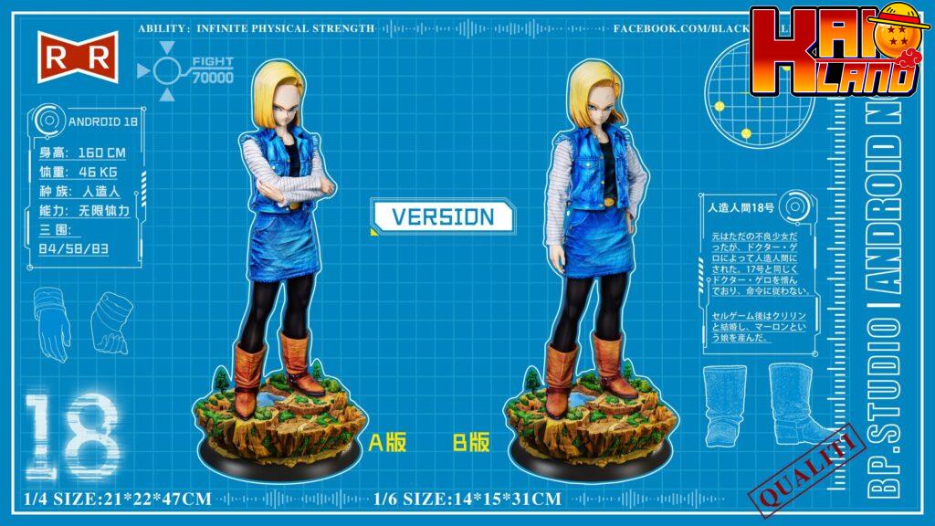 Dragon Ball BP Studio Android 18 C18 Resin Statue - Kaioland