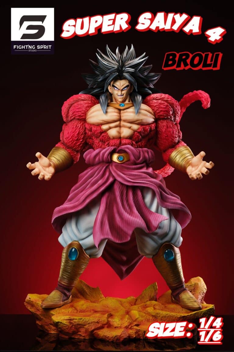 Dragon Ball Fighting Sprit Studio SS4 Broly Resin Statue - Kaioland