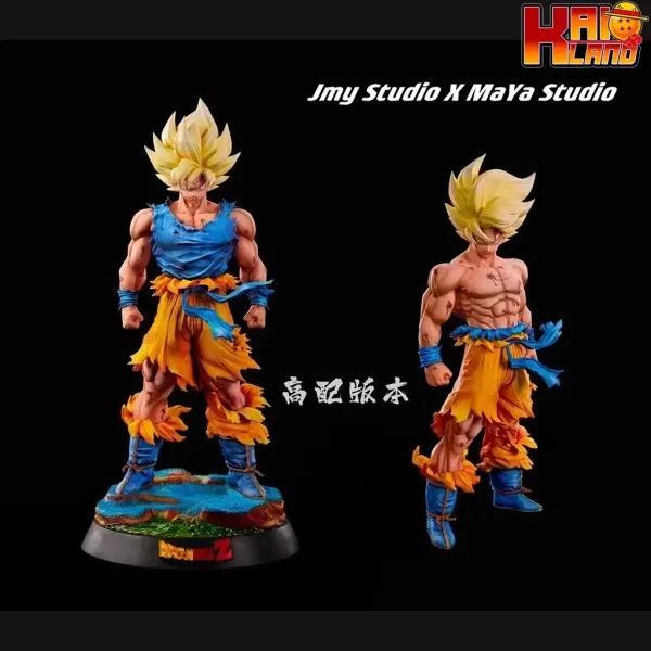 Dragon Ball JMY X MAYA Studio Goku SS Namek Resin Statue - Kaioland