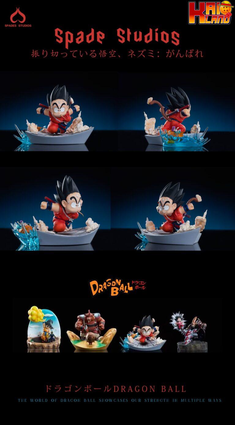 Dragon Ball Spades Studio Runaway Son Goku Resin Statue - Kaioland