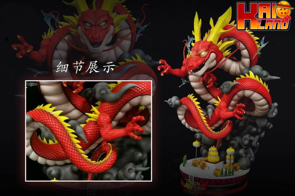 Dragon Ball YY Studio Shenron Red Resin Statue - Kaioland