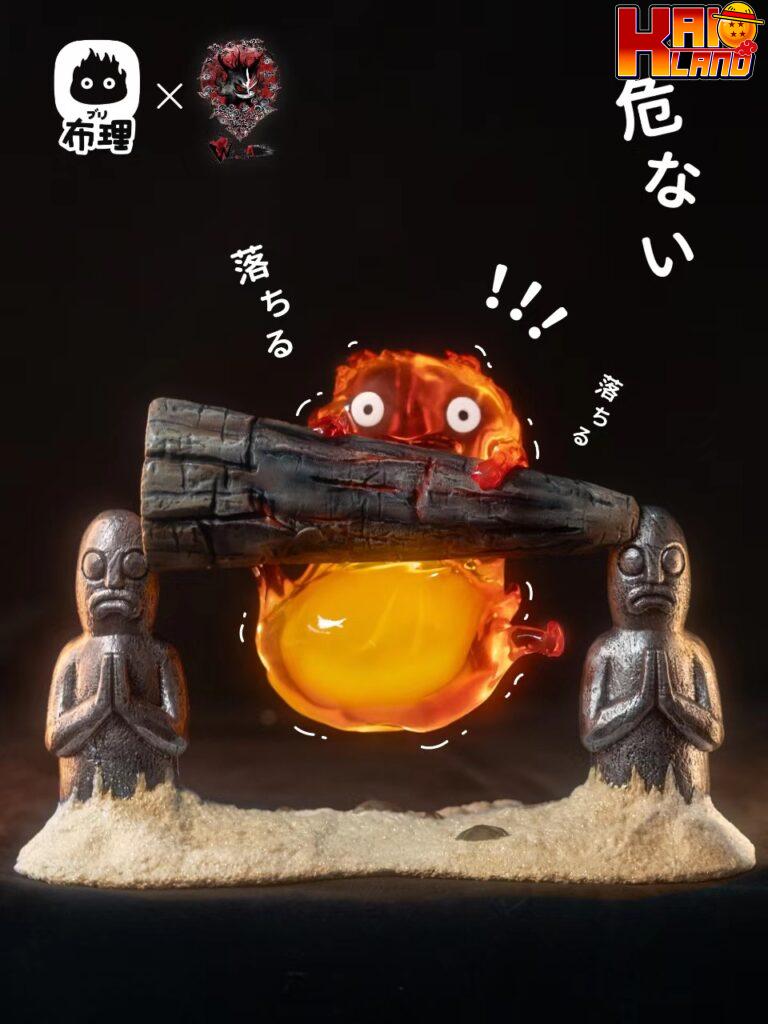 Howls Moving Castle Buri Studio X Weare A Design Studio Calcifer Resin ...