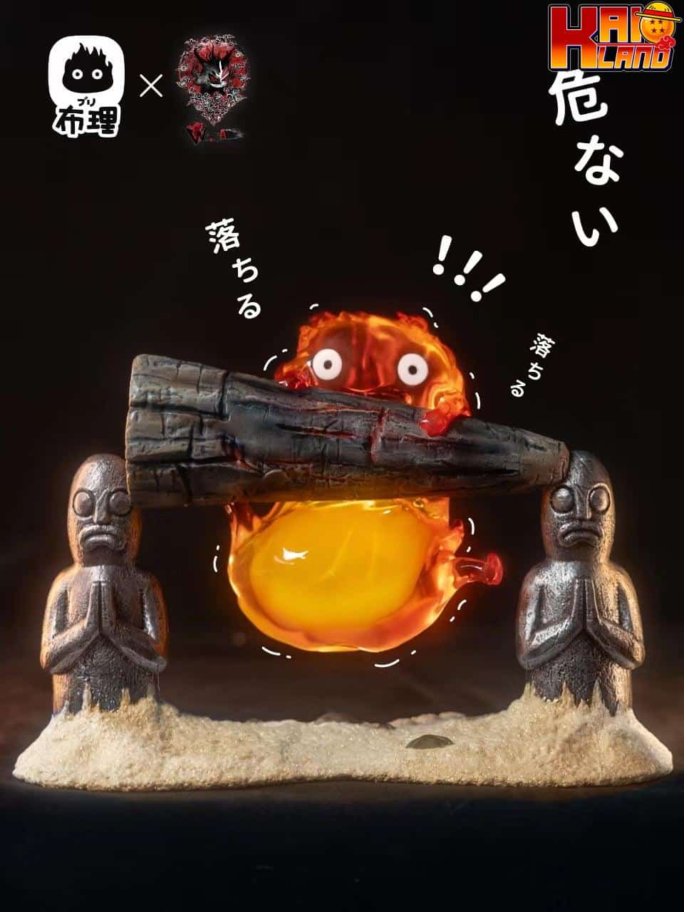 Howls Moving Castle Buri Studio X Weare A Design Studio Calcifer Resin ...