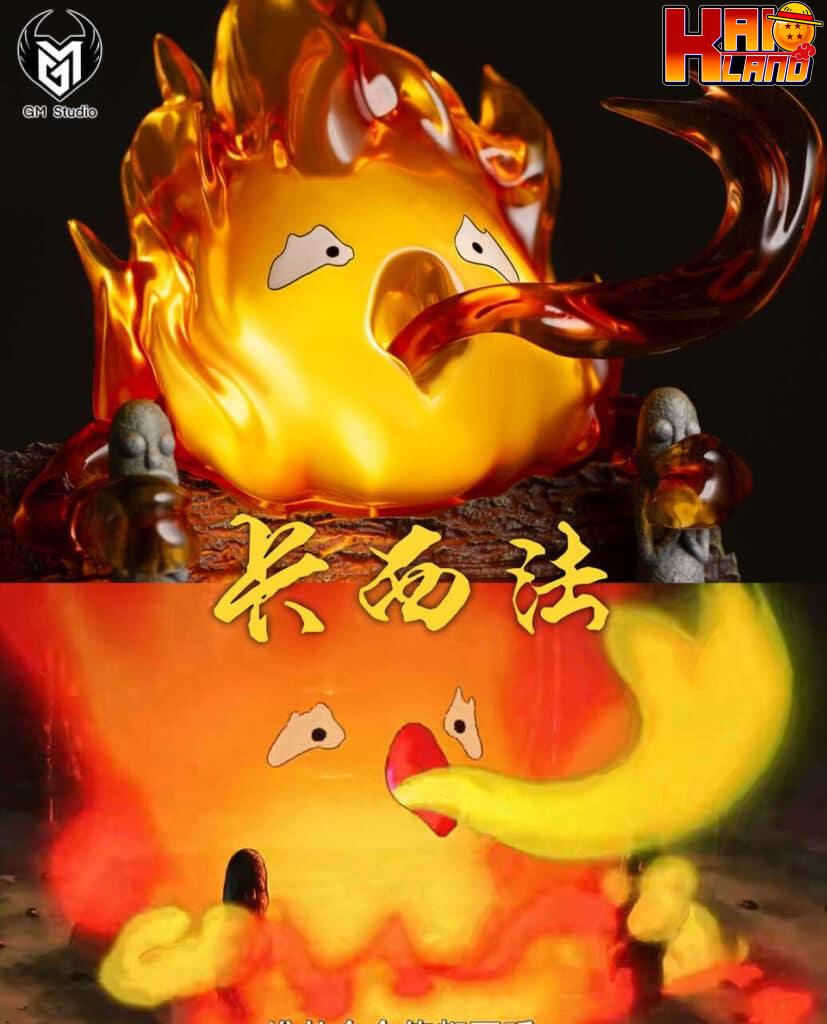 Howls Moving Castle GM Studio Calcifer V2 Resin Statue - Kaioland