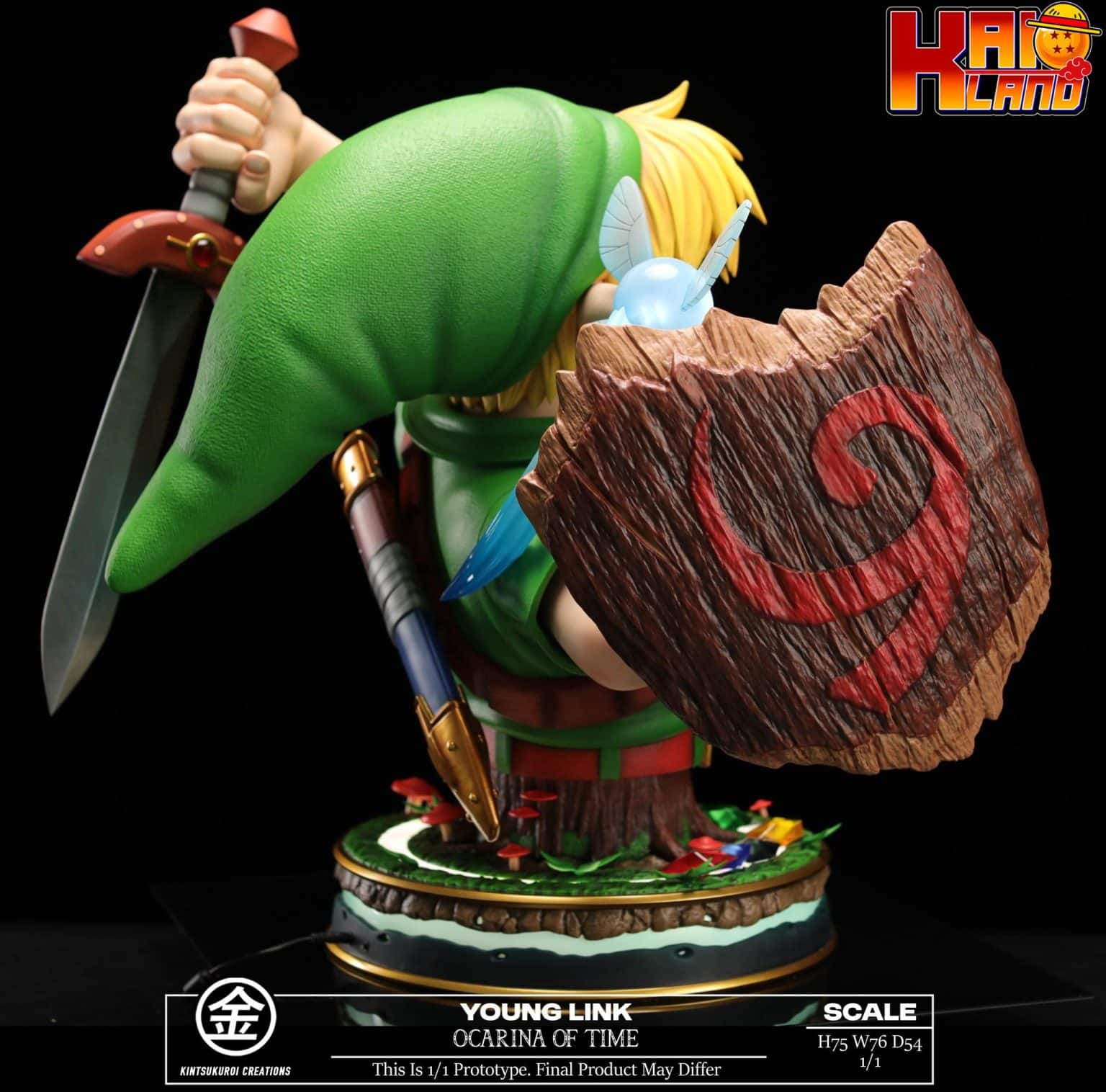 Legend Of Zelda Kintsukuroi Creations Young Link Bust Life Size Resin ...
