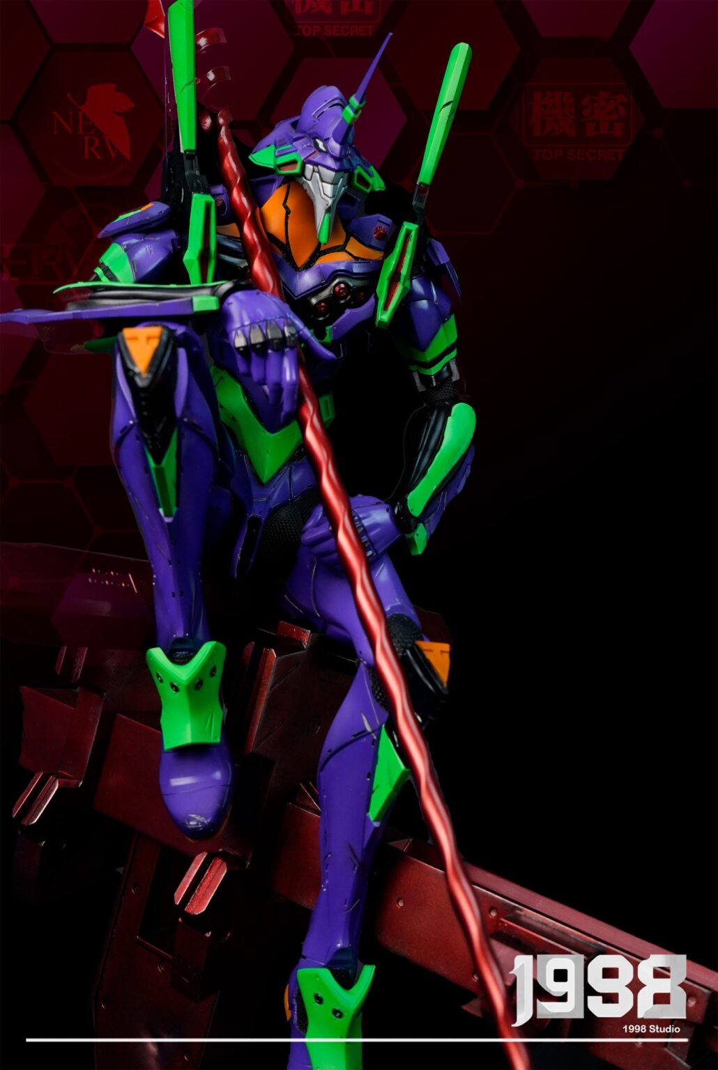 Neon Genesis Evangelion 1998 Studio END EVA Unit 01 Resin Statue - Kaioland