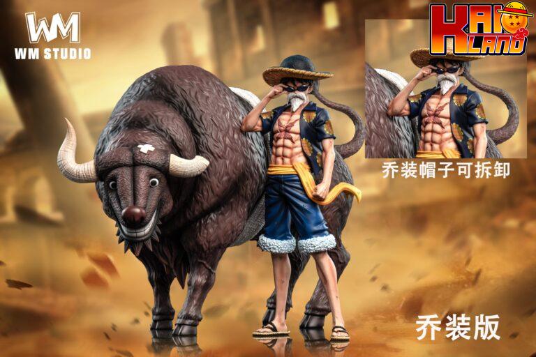 One Piece WM Studio Monkey D Luffy X Fighting Bull Resin Statue - Kaioland