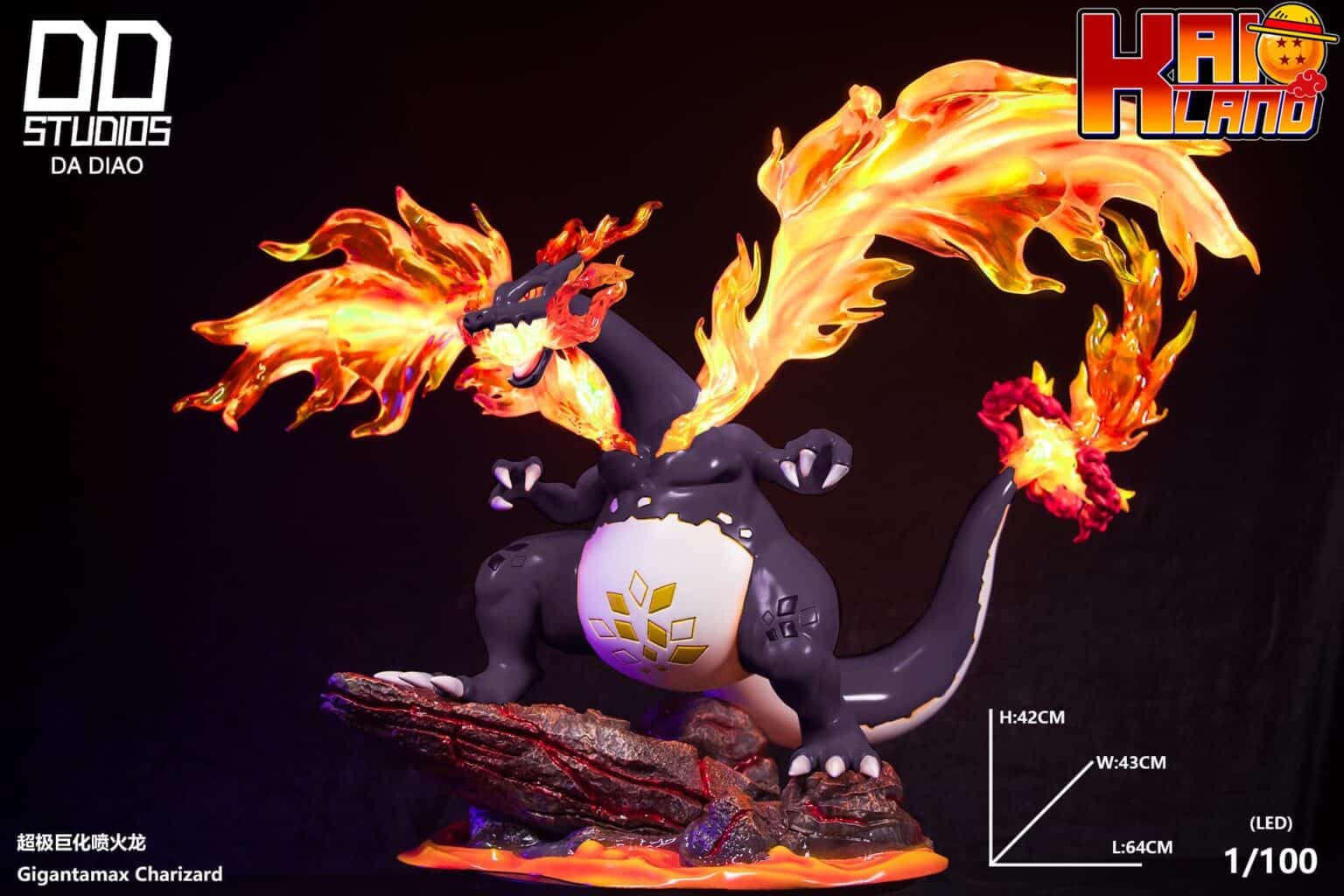 Pokemon DD Studio Dynamax Charizard Resin Statue - Kaioland