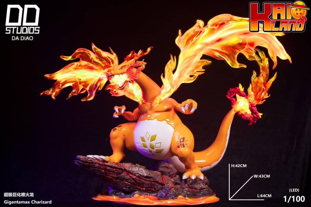 Pokemon DD Studio Dynamax Charizard Resin Statue - Kaioland