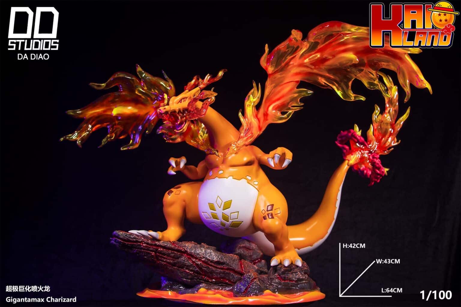 Pokemon DD Studio Dynamax Charizard Resin Statue - Kaioland