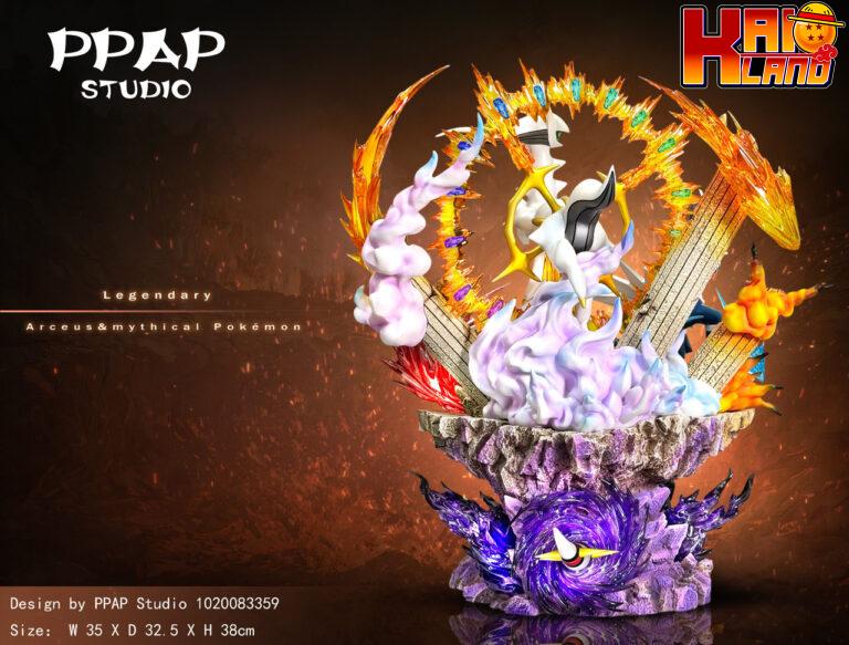 Pokemon PPAP Studio Arceus X Mythical Pokemon Resin Statue - Kaioland