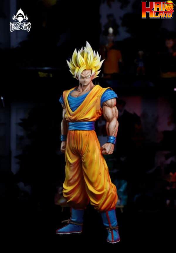 Dragon Ball Anchoret Studio SSJ Goku Resin Statue - Kaioland