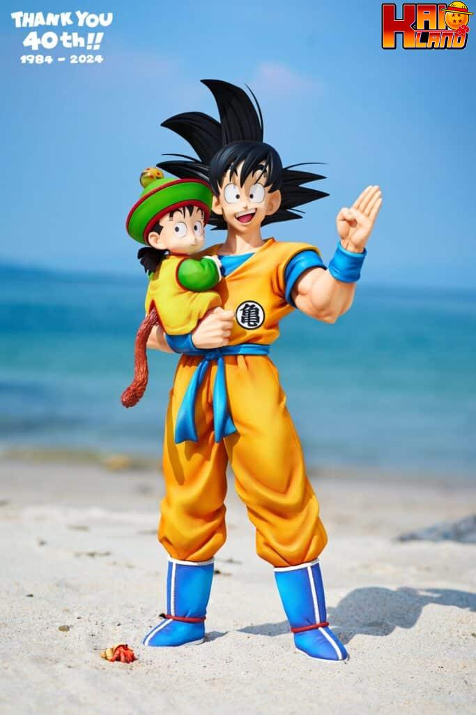 Dragon Ball Infinite Studio Son Goku X Son Gohan Resin Statue - Kaioland