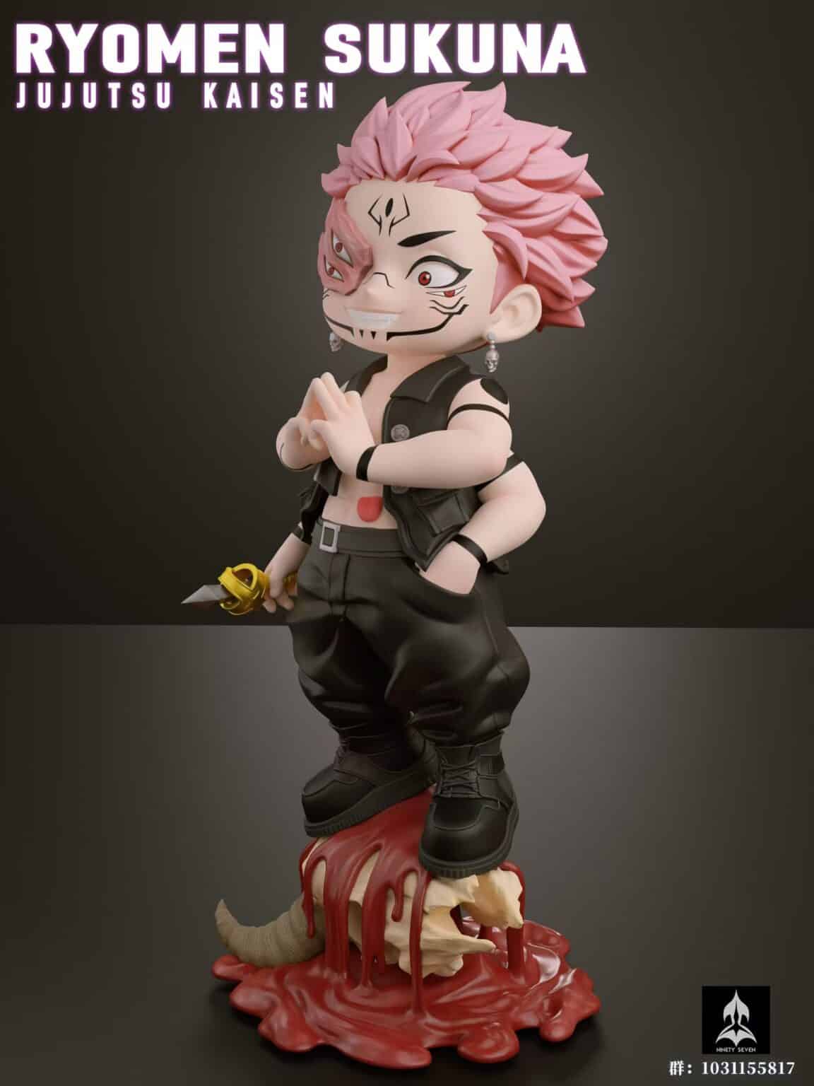 Jujutsu Kaisen Ninety Seven Studio Sukuna X Satoru Gojo Resin Statue ...
