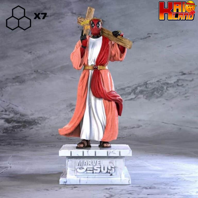Marvel X7 Studio Deadpool Jesus Resin Statue - Kaioland