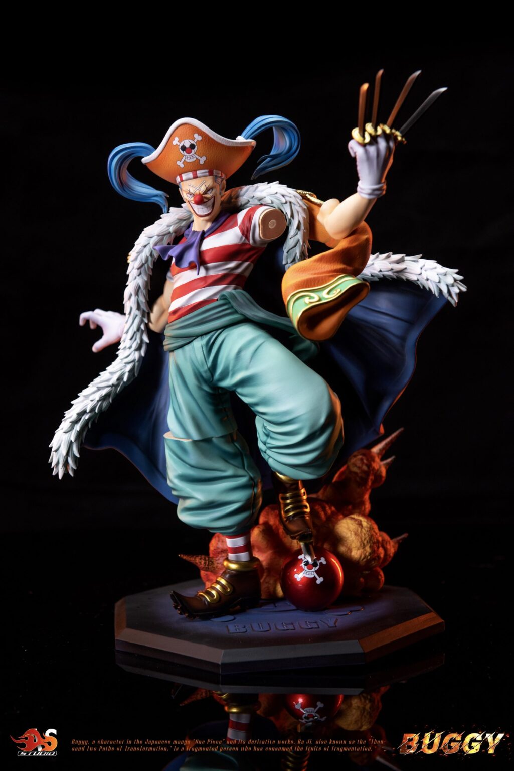 One Piece AS Studio Seven Warlords Of The Sea Buggy Resin Statue - Kaioland