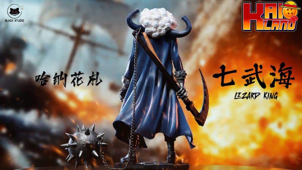 One Piece Black Studio Hanafuda Resin Statue - Kaioland