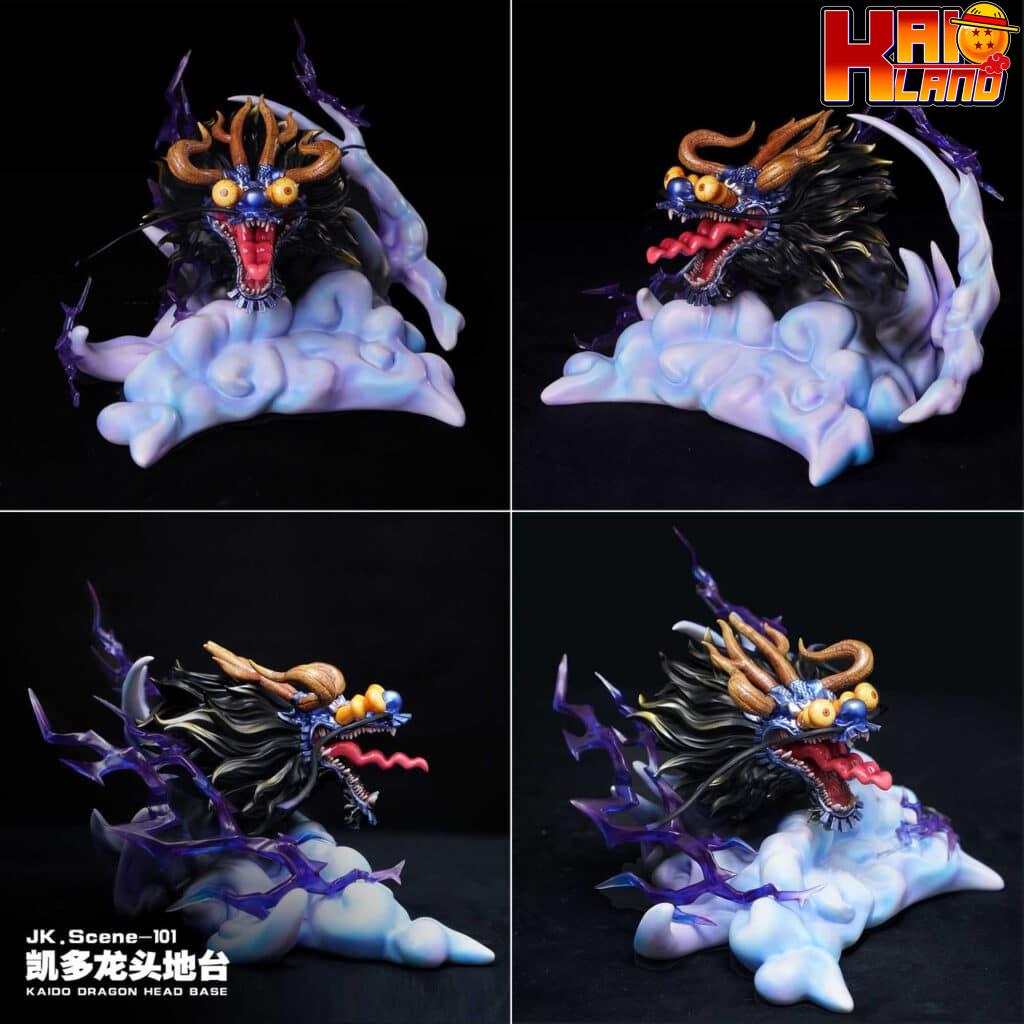 One Piece Jacksdo Studio Kaido Dragon Head Base Resin Statue - Kaioland
