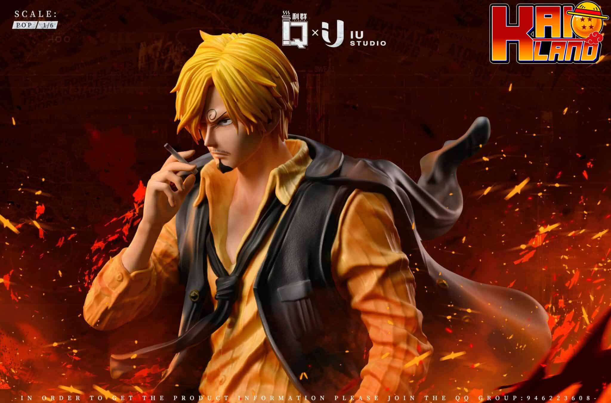One Piece LQ Studio X IU Studio Vinsmoke Sanji Resin Statue - Kaioland